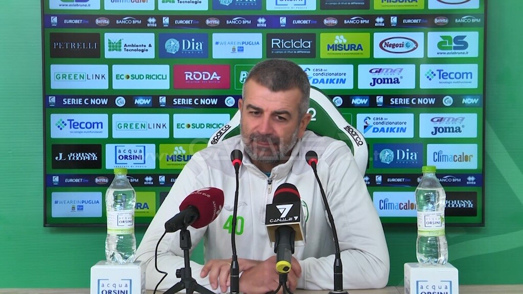 Canale 7 TV | Conferenza stampa Francesco Tomei pre Taranto-Monopoli